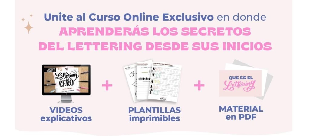 Lettering desde cero (Inicial) - lettering.com.ar