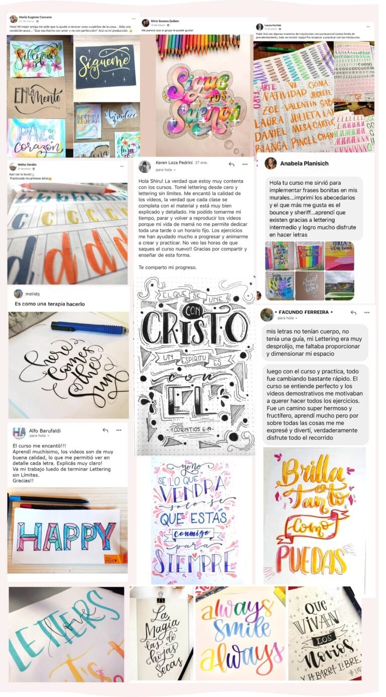 Lettering sin Límites (Intermedio) - lettering.com.ar