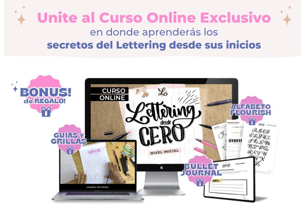 Lettering desde cero (Inicial) - lettering.com.ar