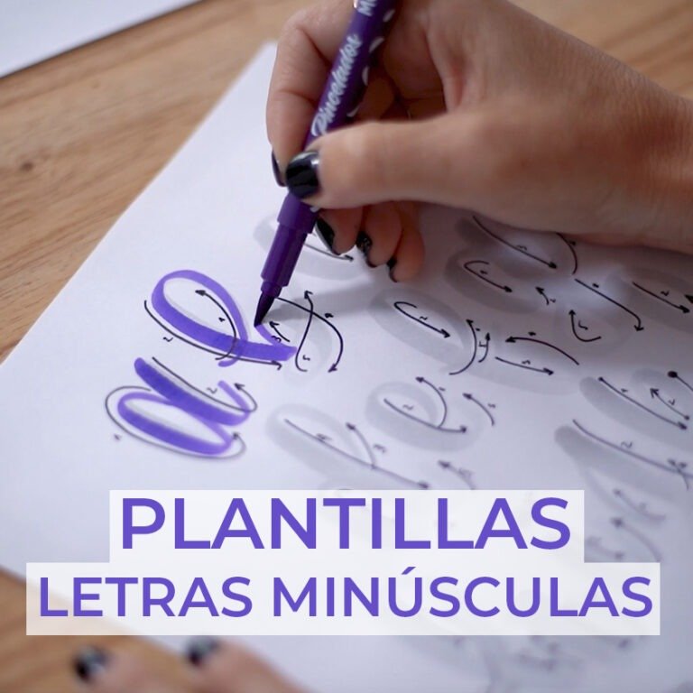 LETRAS MINÚSCULAS – Cuadernillo Imprimible (PDF) - lettering.com.ar